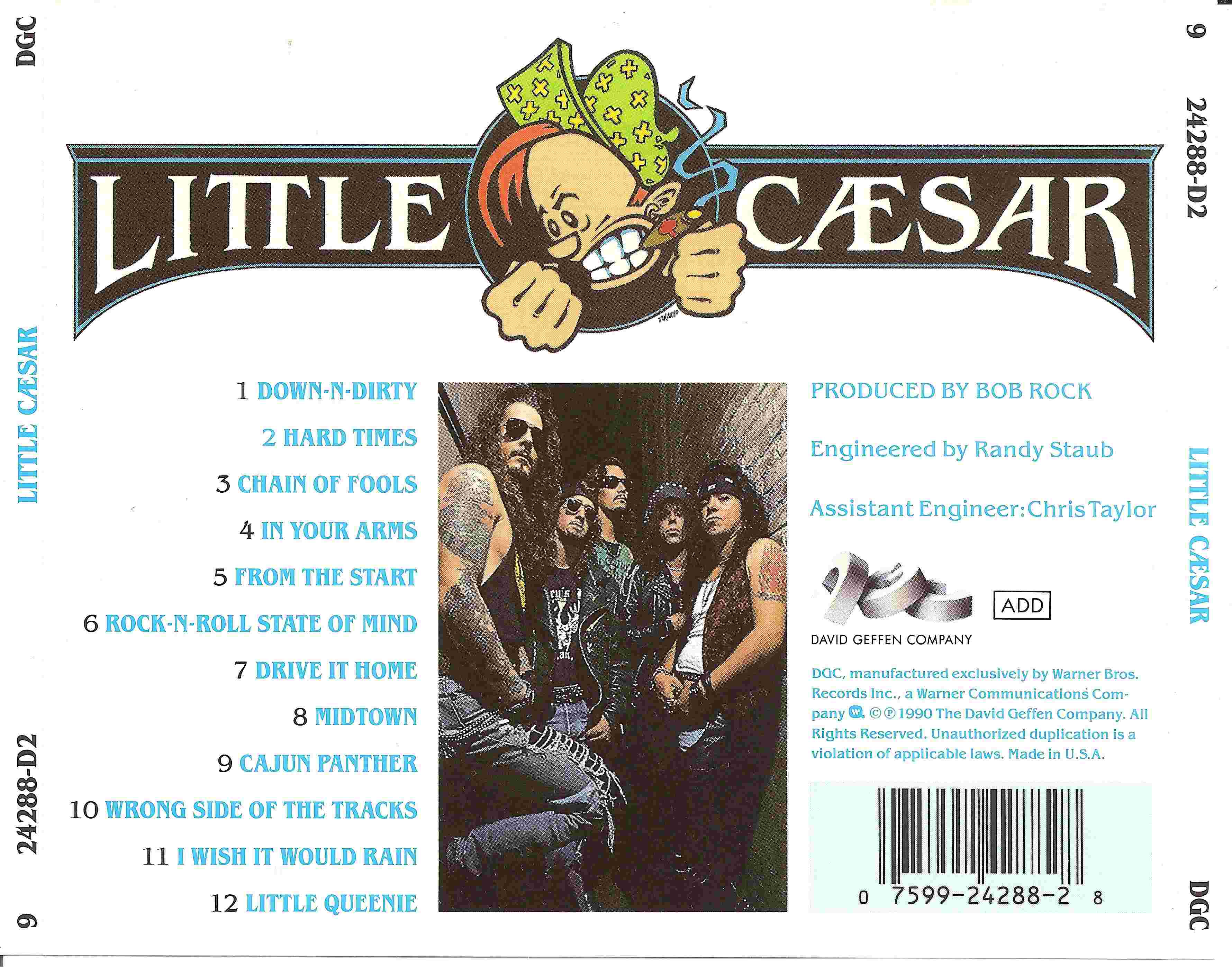 Little Caesar Little Caesar : Back | CD Covers | Cover Century | Over 1 ...